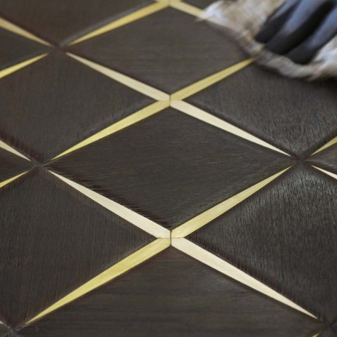 Black and Gold Flooring - Hicraft